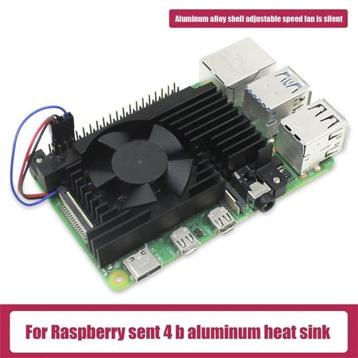 Raspberry Pi 4B éQuipé D\Un Module de Ventilateur de Refroidissement à ...