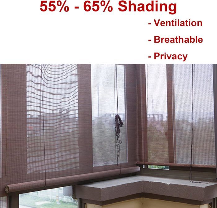 Rtro Store Occultant En Bambou - Stores Enrouleurs Dcoratifs - Stores ...