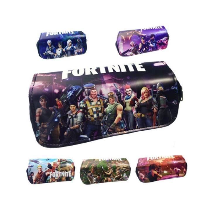 Fortnite Trousse,Fortnite Battle Royale Double-Layer Grande Capacité ...
