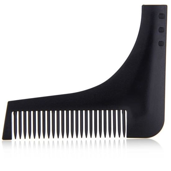 Pro maison barbier col lignes symétrie moustache toilette raser peigne ...