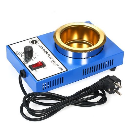 Poste a souder,Mini Pot à souder 220V,sans plomb,revêtement en titane ...