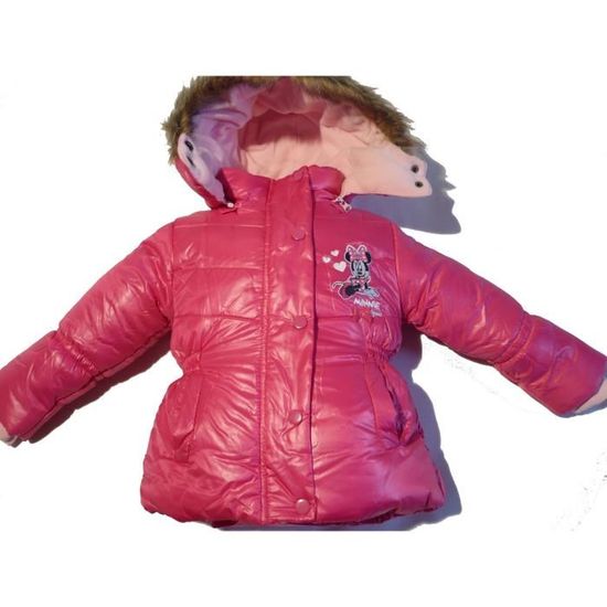 Blouson Doudoune Disney Minnie 6 ans Rose Rose - Cdiscount Prêt-à-Porter