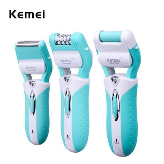 Kemei 3In1 Ladies Rasoir électrique épilateur | machine à raser ...