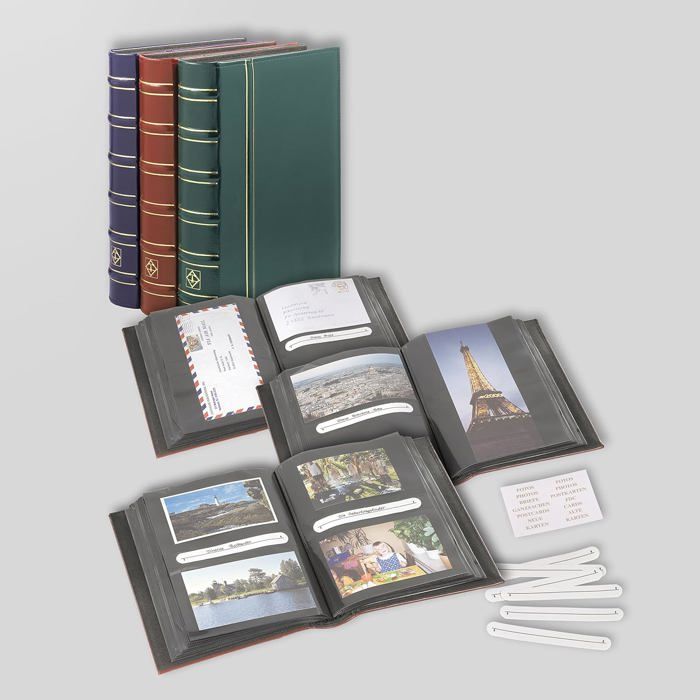 Multi-album - Album pour cartes postales lettres FDC ou photos ...