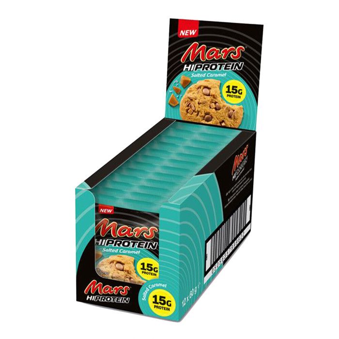 Cookies protéinés Mars - Mars Hi-Protein Cookies - Salted Caramel Boite ...