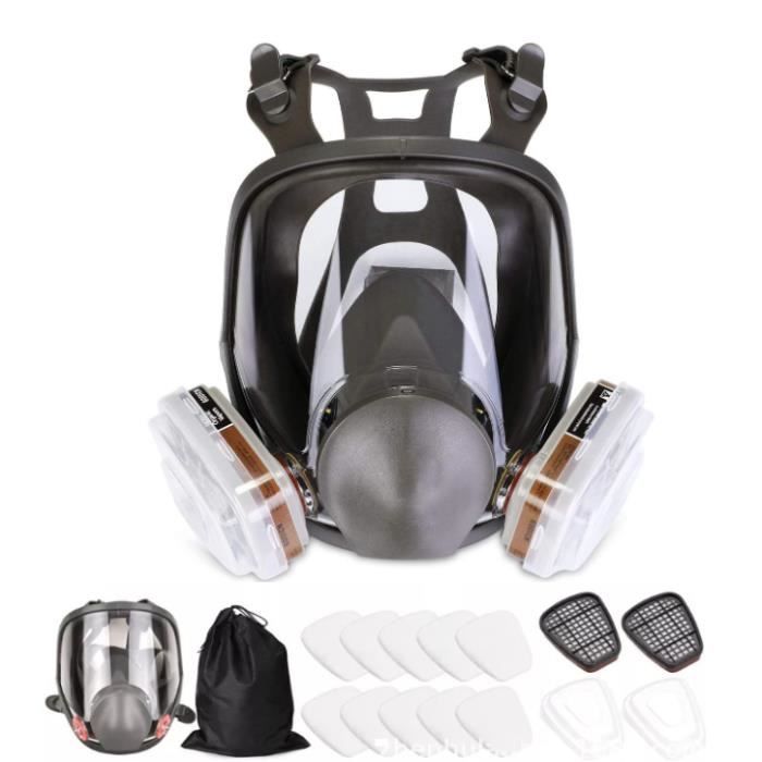 Respirateur de sécurité intégral anti-poussière Gel de silice bouche ...