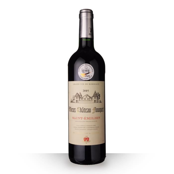 Vieux Château Flouquet 2015 AOC Saint-Emilion - 75cl - Vin Rouge - La ...
