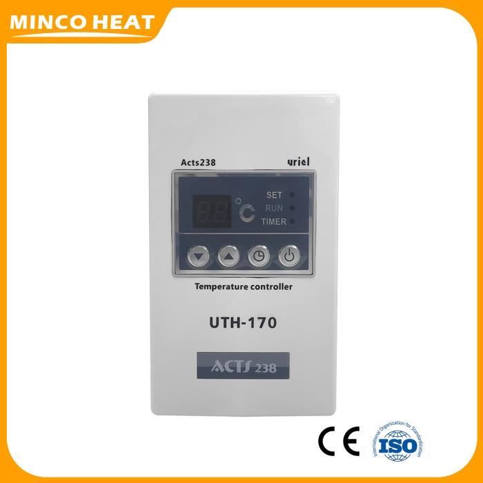 UTH-170 - Thermostat de chauffage au sol avec capteur externe, pour régulateur de température ...