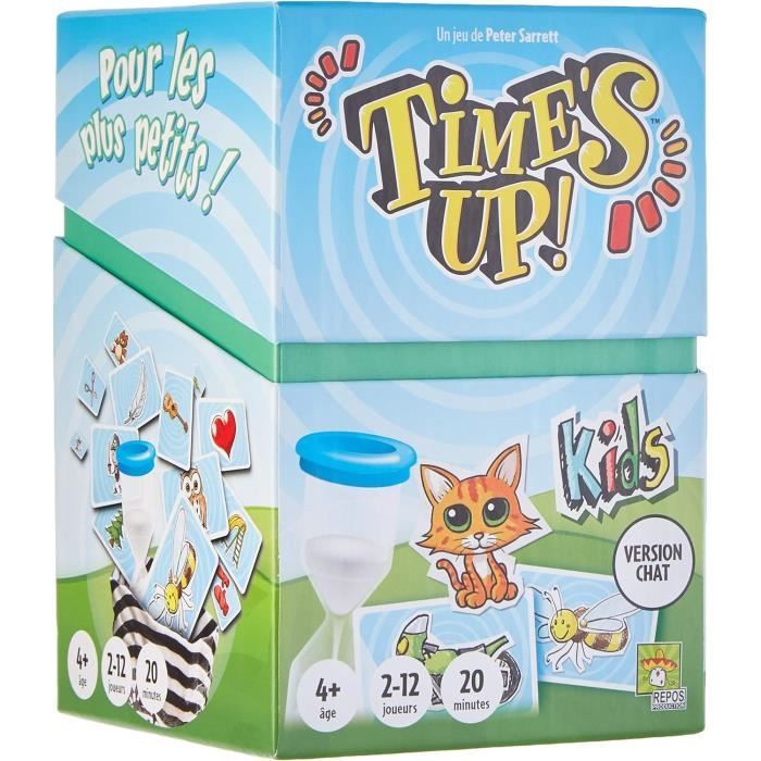 Repos Production Time'S Up! Kids : Version Chat Jeu De Société Enfants ...