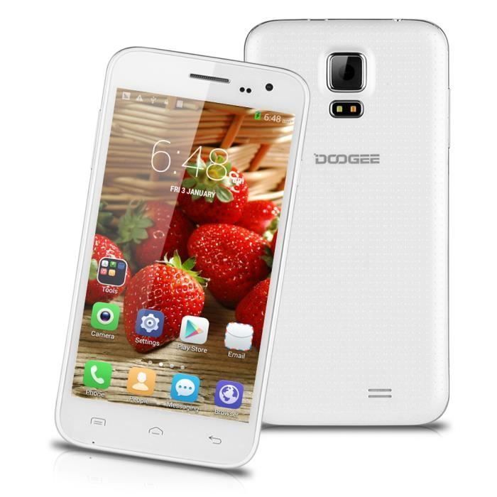 DOOGEE DG310 Smartphone Téléphone portable Débloqué 3G 5" HD Quad Core ...