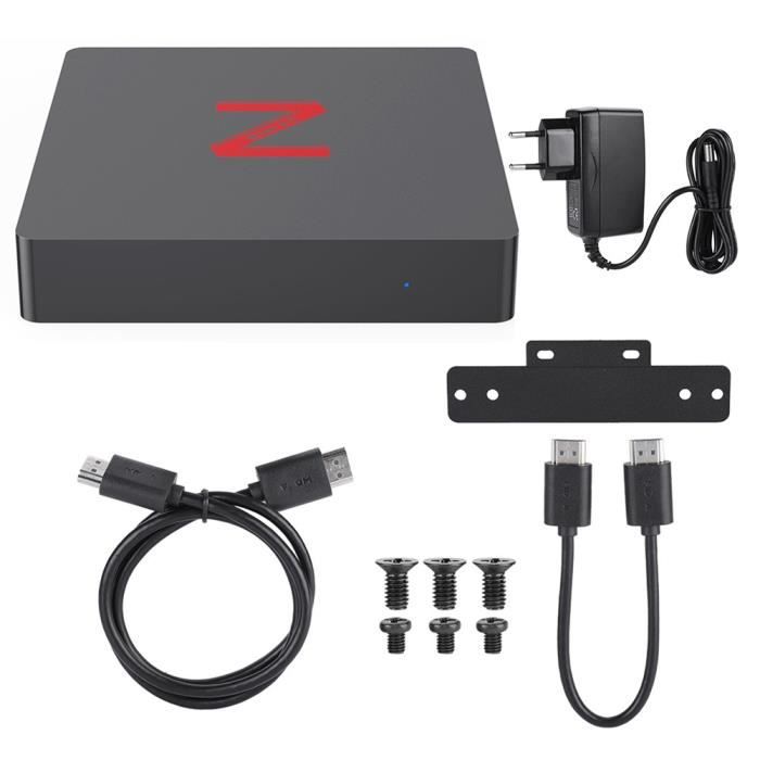 HURRISE Ordinateur Z85 Beelink 2.4/5.8GHz Wifi VGA HDMI Quad Core Media Player Mini PC (EU 4+64G ...