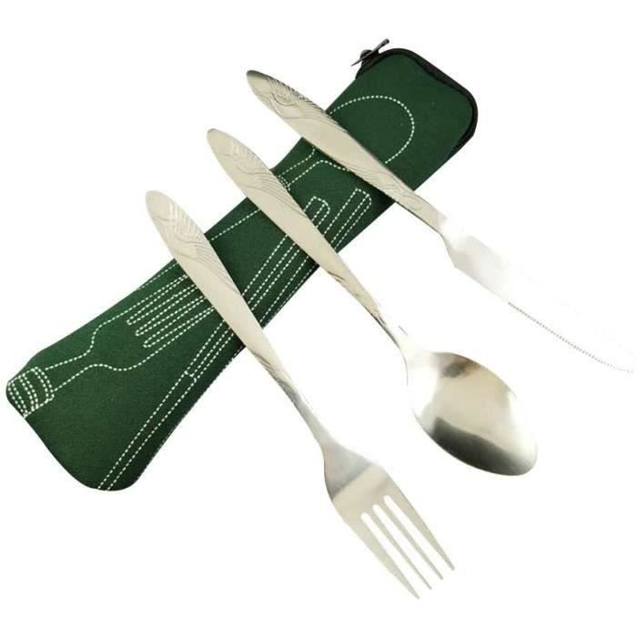 Serious-LUNCH BOX - BOITE A REPAS BESTONZON Ensemble couverts en acier ...