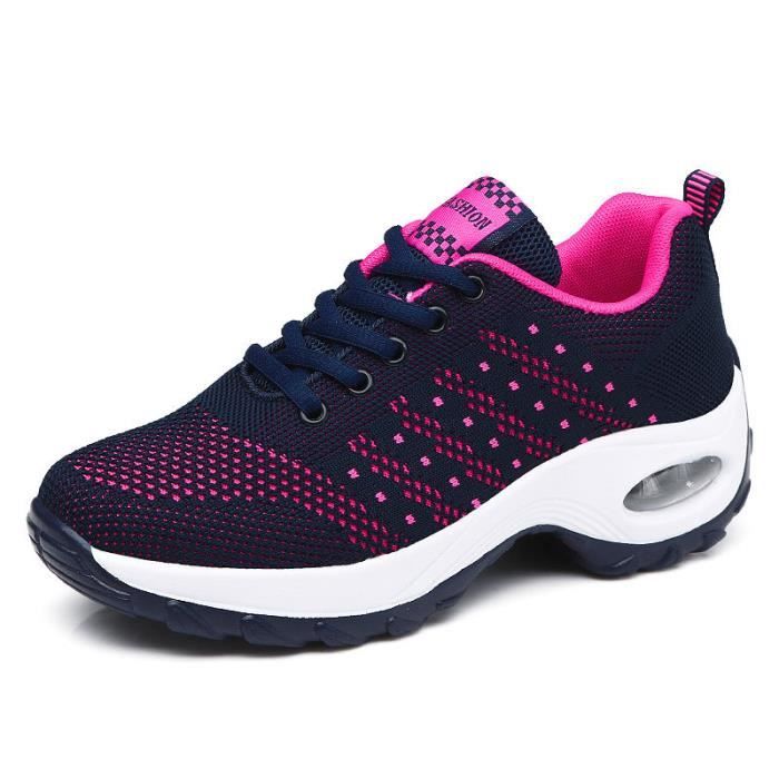 Chaussures de Running Sneakers Homme Basket Femme Semelle Antidérapante ...