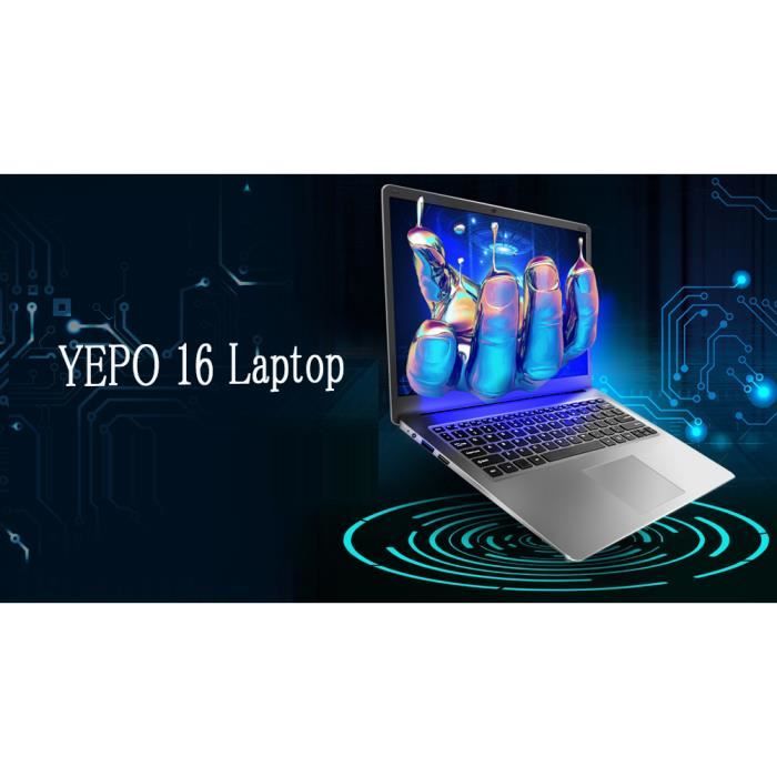 PC Portable - YEPO I6 Laptop - 15,6'' - 8Go RAM + 256GB SSD - Windows ...
