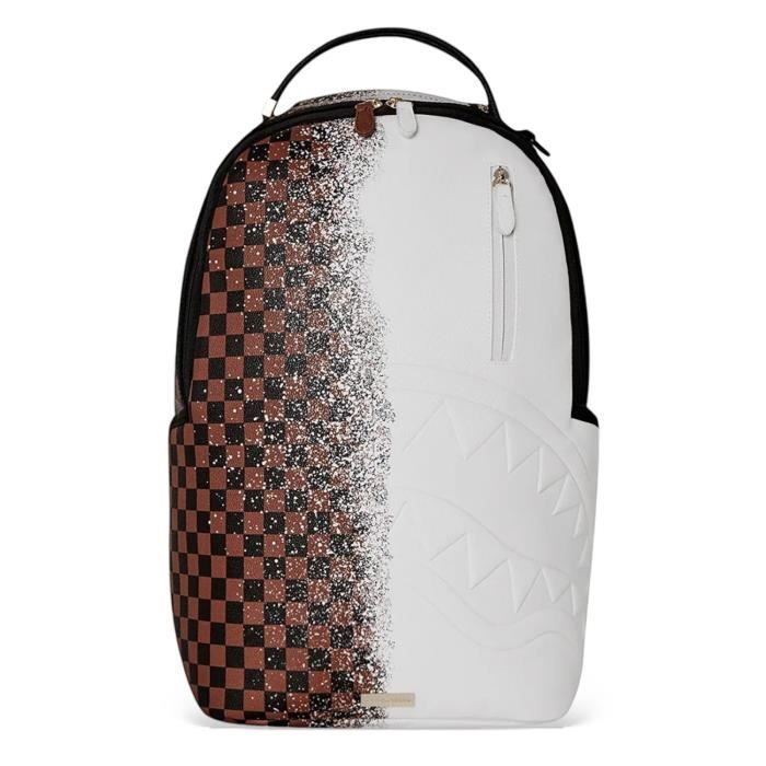 Sac à dos - SPRAYGROUND - Stone Washed Shark - Orange - Style unique ...