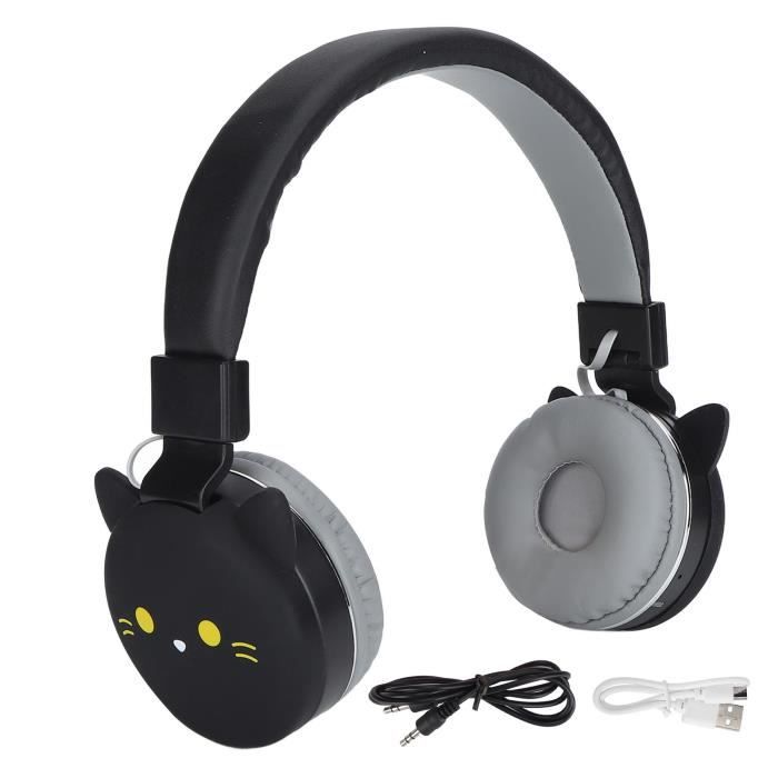 Tbest Casque pour enfants avec micro Casque pour enfants Animaux ...