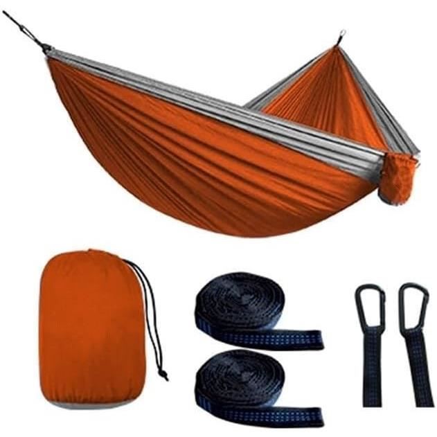 Hamac - TRAHOO - Balançoire Extérieure - Orange - Poids max 150 kg ...