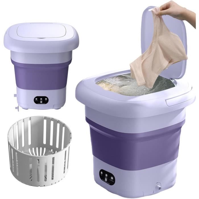 Mini-Machine À Laver - Laveuse Pliable 9L | Laveuse Personnelle ...