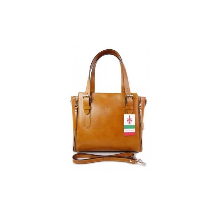 Sac VERA PELLE V884C Marron - Femme/Adulte - Cdiscount Jardin