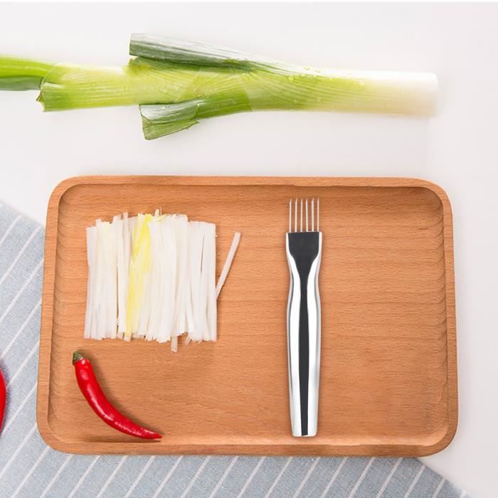 Vvikizy Trancheuse à oignons Trancheuse à oignon en acier inoxydable ...