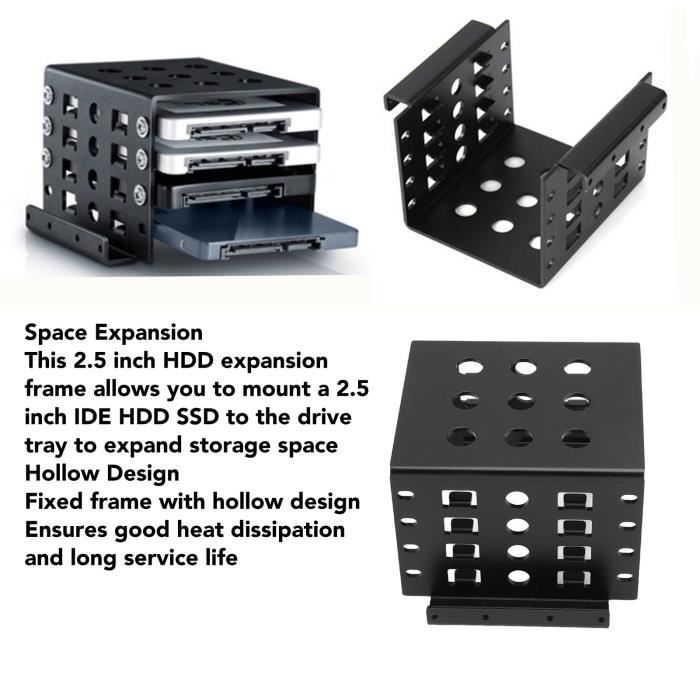 Support de montage pour disque dur 2 Support de Montage pour Disque Dur Interne, Kit de Support ...