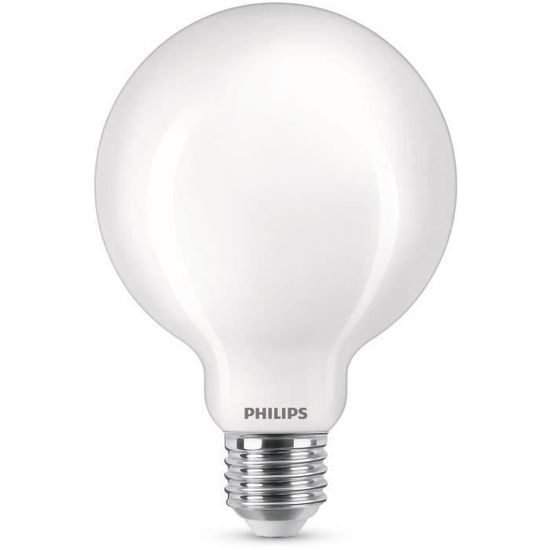 Philips Ampoule Led Equivalent 60w E27 Blanc Chaud Non Dimmable Verre