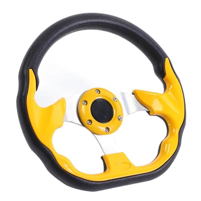 Akozon Volant sport 320mm/12.5po Volant de Sport Voiture avec Bouton de ...