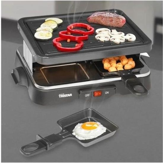 Offi-1906Tristar Grill à raclette Appareil à Raclette Professionnel ...