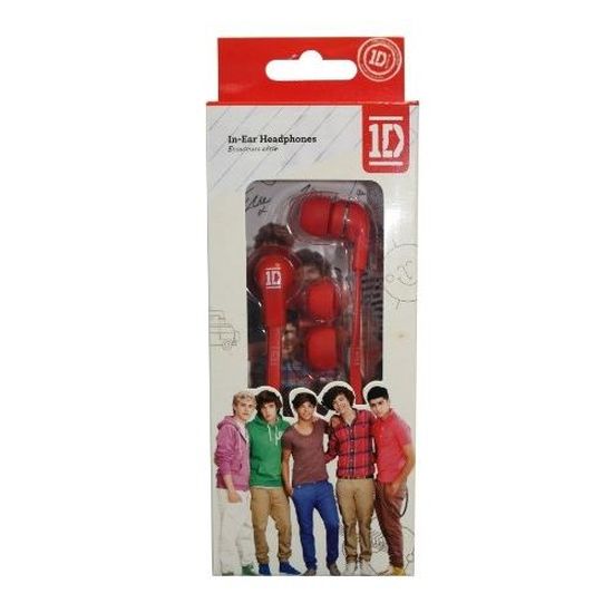 ONE DIRECTION IN-EAR HEADPHONES - JELLIES/RED - Cdiscount TV Son Photo