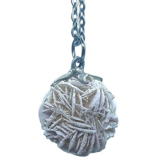 Pendentif Collier Minéraux Pierres Semi-Précieuses Bijoux Fait Main ...