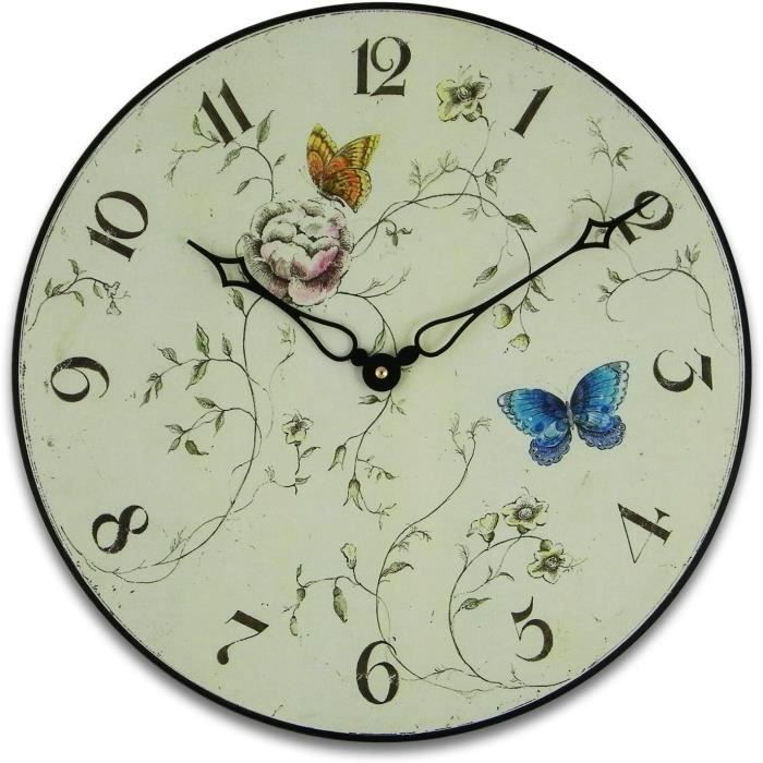 Pendule murales,Pendule Murale Sticker Horloge Murale DIY Moderne 3D ...