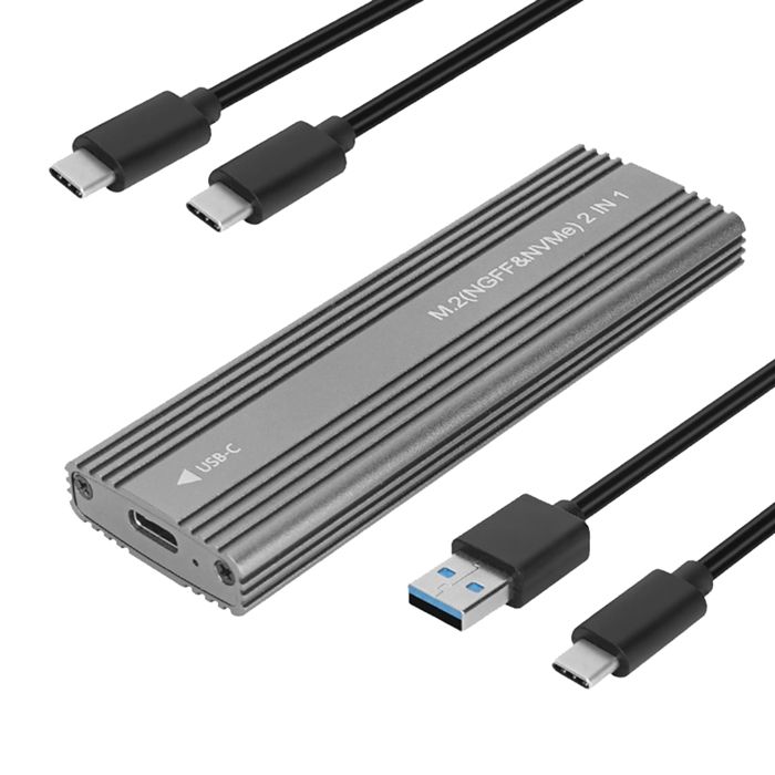 SSD à Double Protocole NVME/SATA 10Gbit/S BoîTier SSD USB 3.1Type Vers ...