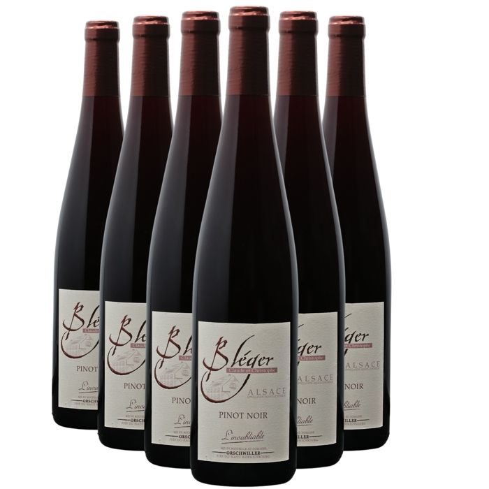 Domaine Claude et Christophe Bléger Alsace Pinot Noir L'inoubliable ...