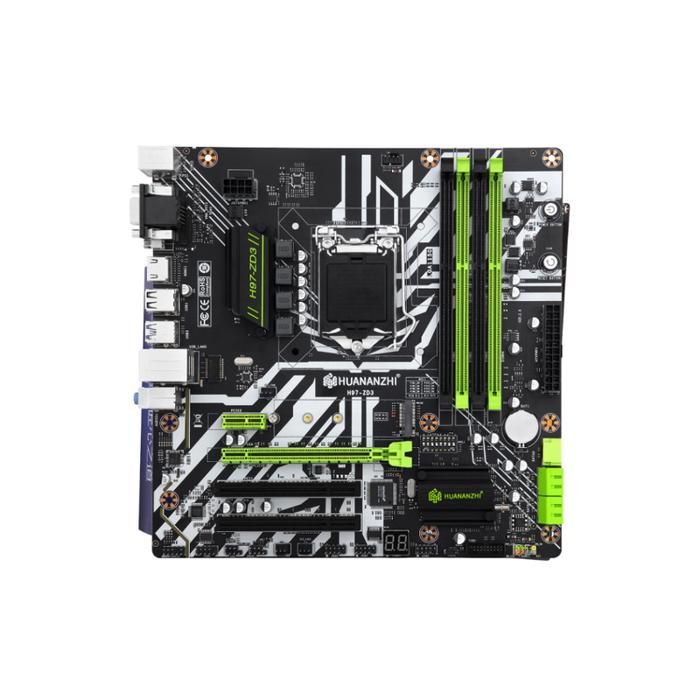 HUANANZHI H97-ZD3 carte mère Socket LGA1150 chipset H97 4 emplacements DDR3 prise en charge 4e ...