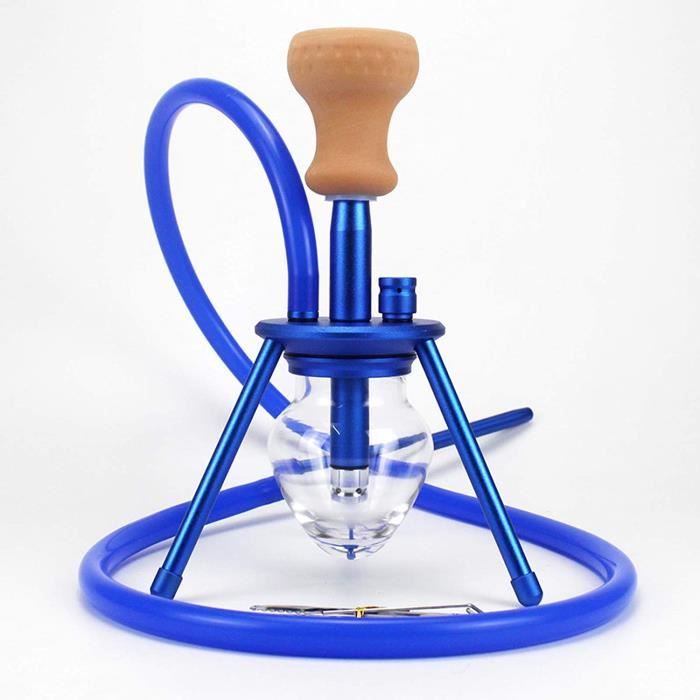 Chicha Portable, Ensemble de Narguilé Mini à Tuyau Simple de 11" avec ...