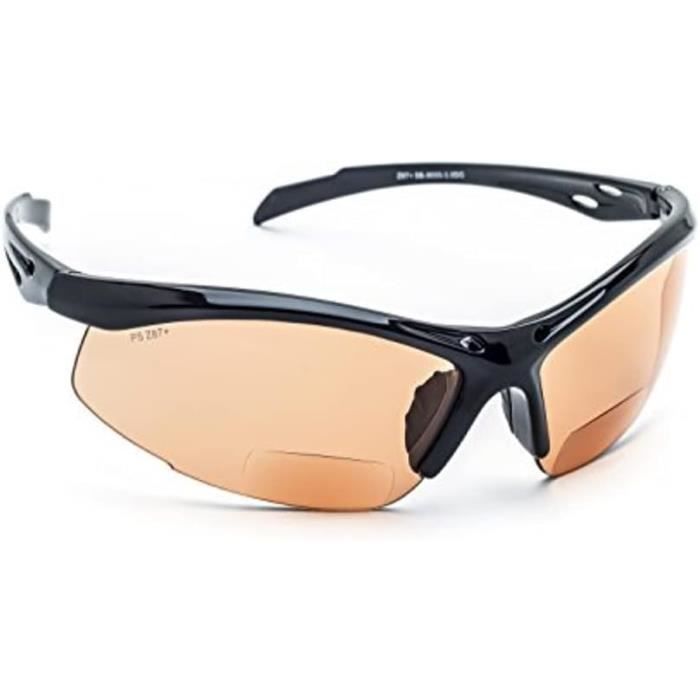 Lunettes De Sécurité À Double Foyer Avec Grossissement De Lecture Sb ...