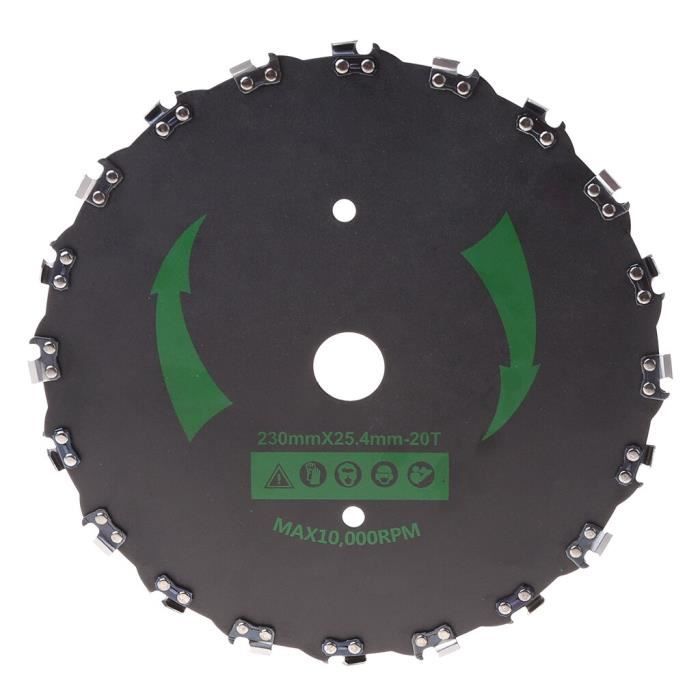 Tondeuse,Lame de scie pour tondeuse à gazon ronde, pièces de rechange pour tondeuse à gazon de ...