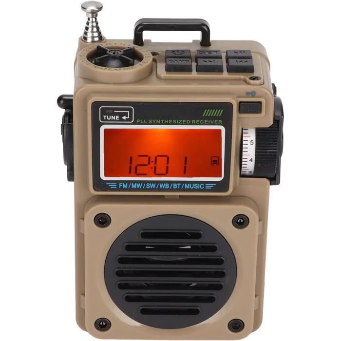 Radio Fm Portable,Radio À Ondes Courtes Et Portable Avec Meilleure ...