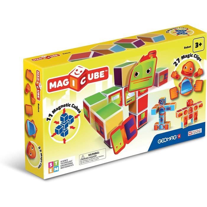 Magicube 142 Robots, Constructions Magnétiques Et Jeux Educatifs, 11 ...