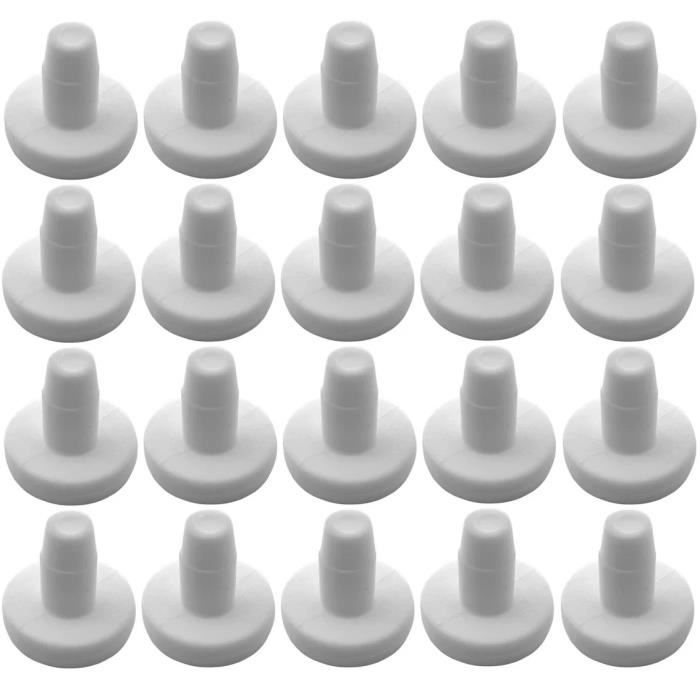 Embout de Tube - Non spécifié - Ø16mm x 6,5mm - Plastique - Lot de 20 ...