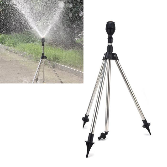 ESTINK Sprinkler rotatif 360 degrés avec trépied pour arrosage jardin ...
