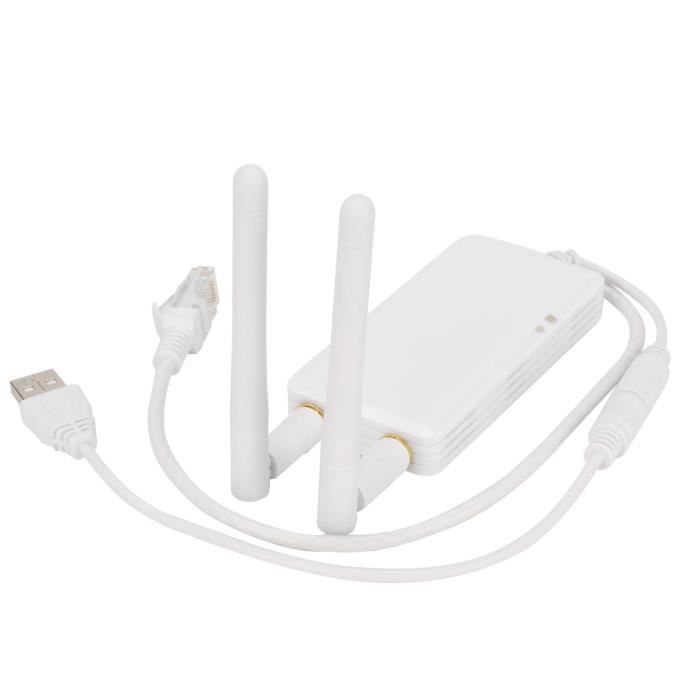 GOTOTOP Pont WiFi sans fil Répéteur/pont WiFi/routeur sans fil Vonets VAP11S 2.4G bande 300Mbps ...