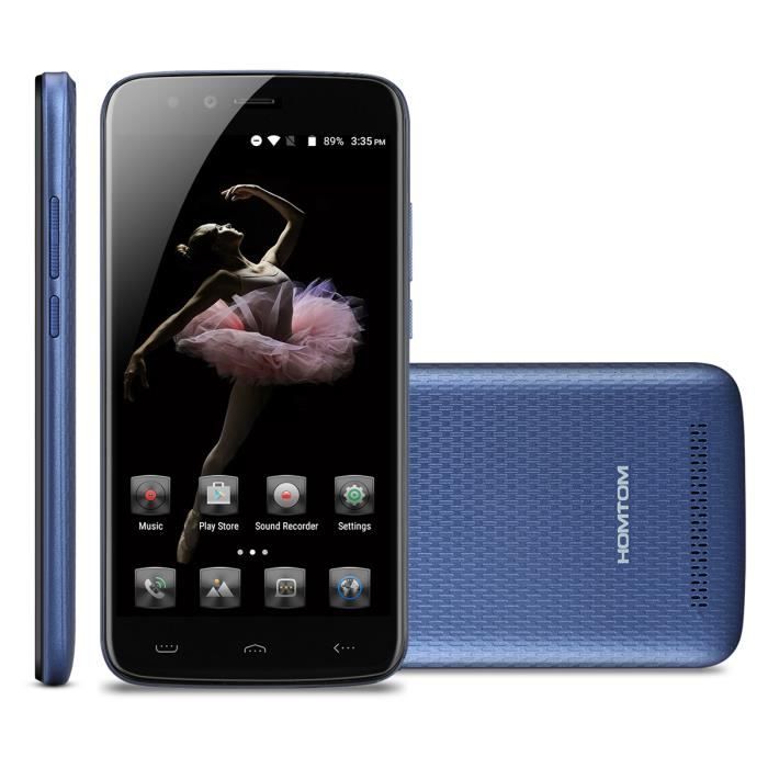 HOMTOM HT50 Smartphone 4G 5.5" IPS 3Go RAM + 32Go ROM Android 7.0 ...
