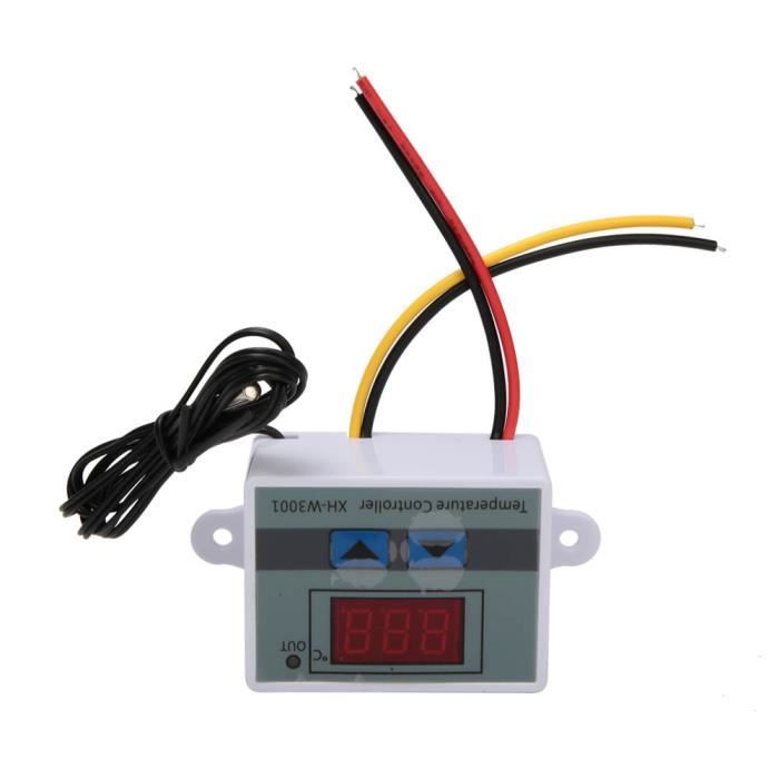 HURRISE Thermostat XH-W3001 Contrôleur Température Numérique ...