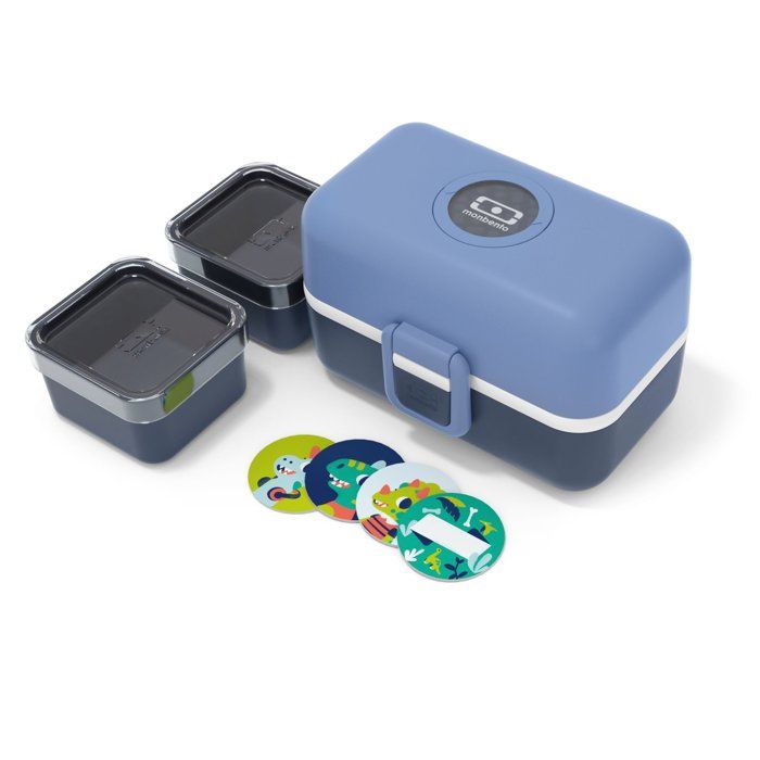 Lunch Box Enfant - MONBENTO - 3 Compartiments - Sans BPA - MB Tresor ...