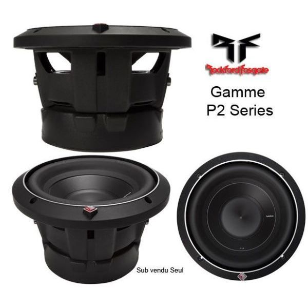 SUBWOOFER 30 CM ROCKFORD P2D2-12 - Cdiscount TV Son Photo