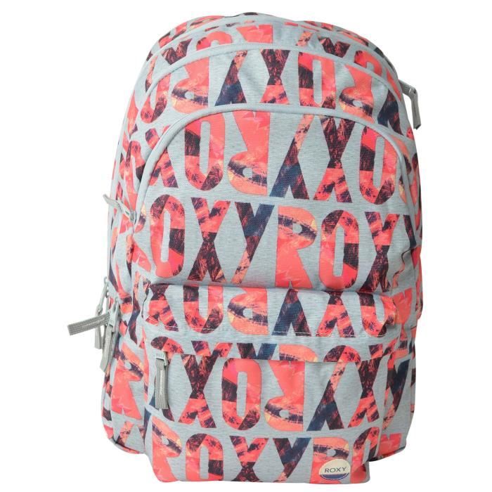 Sac à dos Roxy collection Slow Emotion pour fille Gris - Cdiscount ...