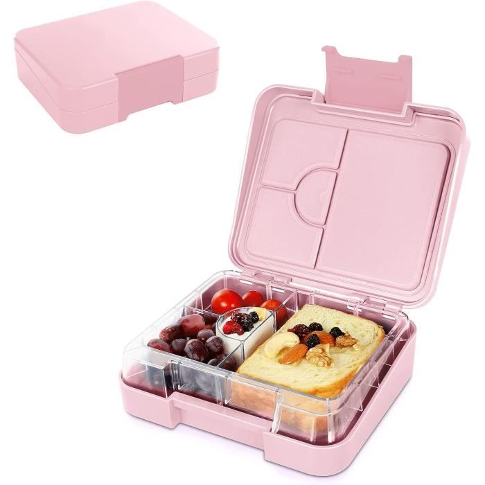 Bento lunch box enfant boite a gouter avec 4 compartiments sans BPA ...