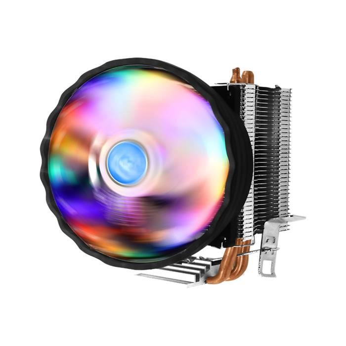 Refroidisseur de Processeur, Radiateur RGB pour PC CPU, Dissipateur de ...