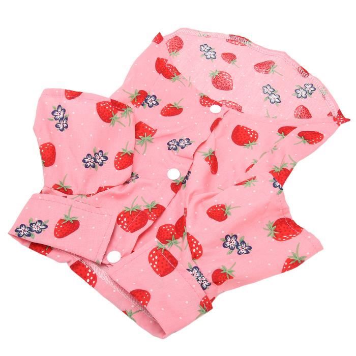 ABI Chemises pour chiens Chemises d'été pour chien mignon imprimé ...